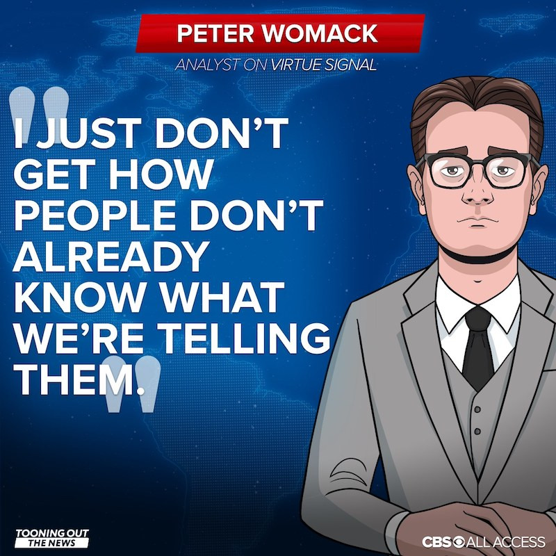 Neil D'Astolfo '13 Appears on CBS All Access' 'Tooning out the News ...